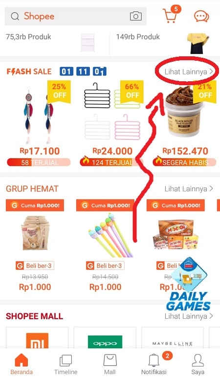 Cara Berbelanja Barang Flash Sale di Shopee - Tutorial di Shopee