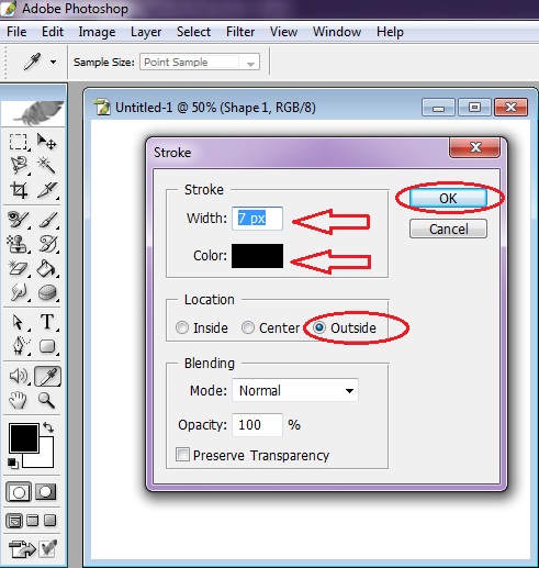 Online Classes for Photoshop: 9. Pen tool:
