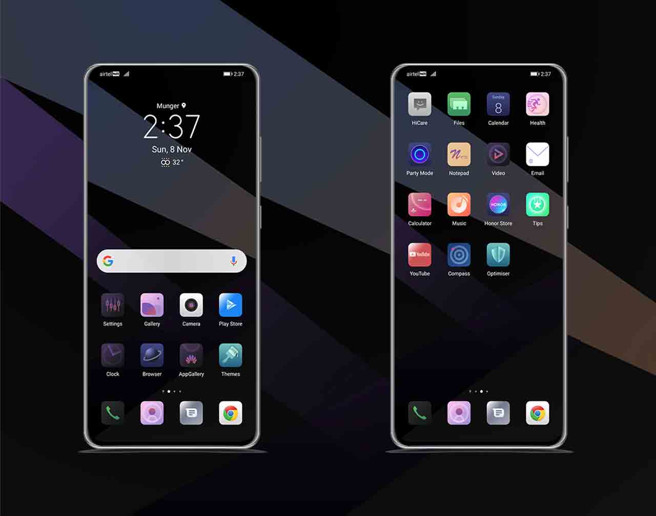 Color Glaze EMUI Theme With Attractive Icons For EMUI 10 | EMUI 9 ...