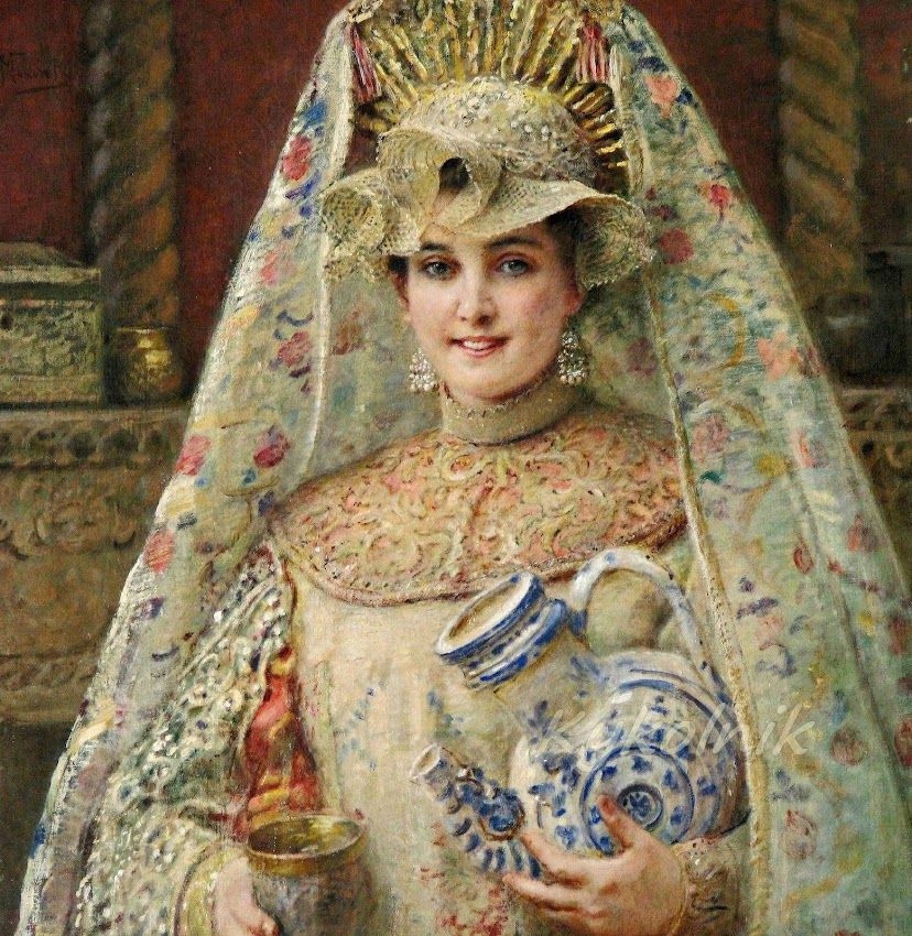 Konstantin MAKOVSKY | Catherine La Rose ~ The Poet of Painting