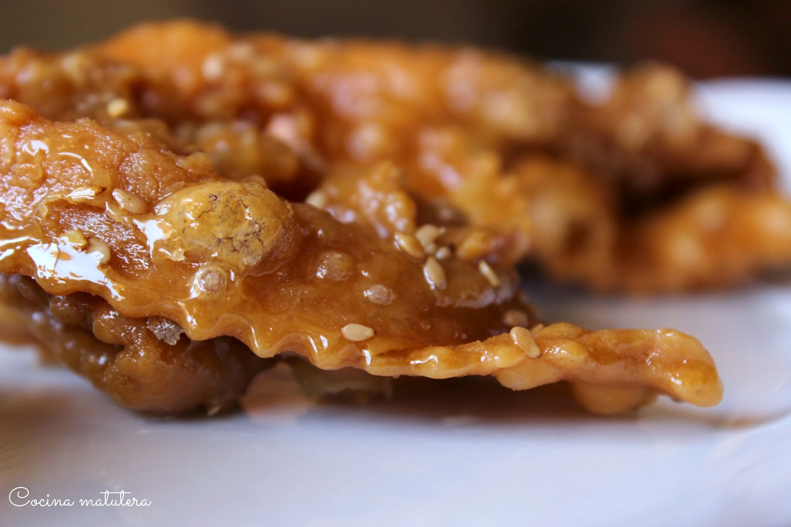 Cocina matutera: Chebakia (dulce marroquí)