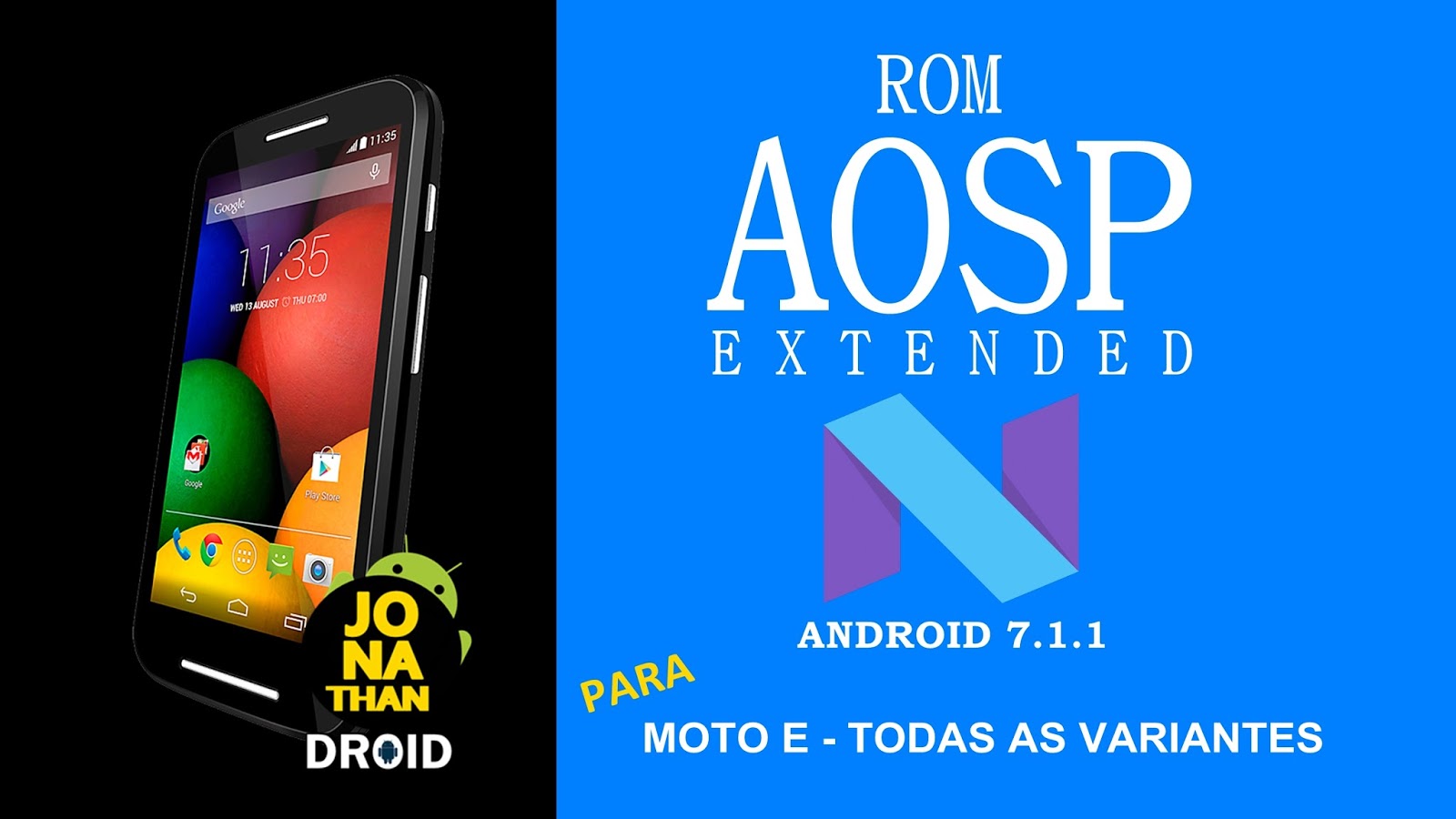 ROM - AOSP Extended - Android 7.1.1 Nougat - Condor/Otus/Surnia ...