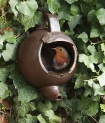 g8 pictures: Upcycled old teapot turned spout down (which will make ...