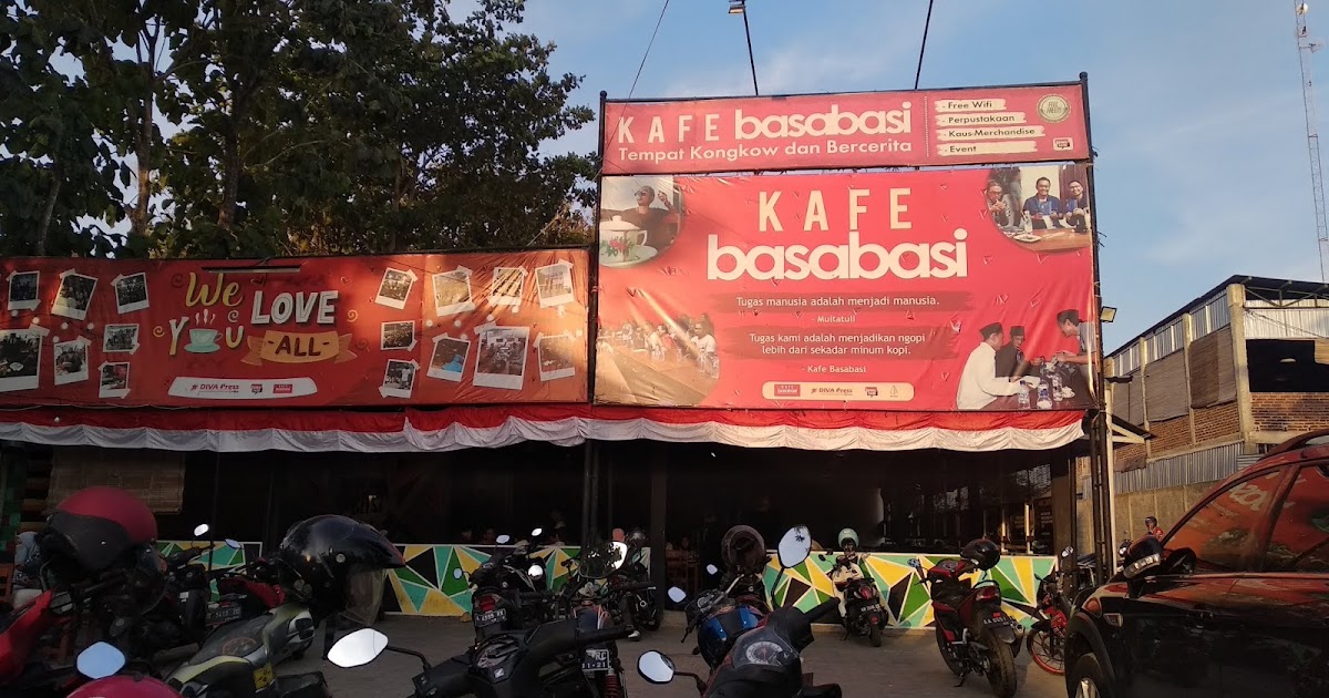 Tak Perlu Basa Basi untuk Nongkrong di Kafe Basabasi | Pustakaku
