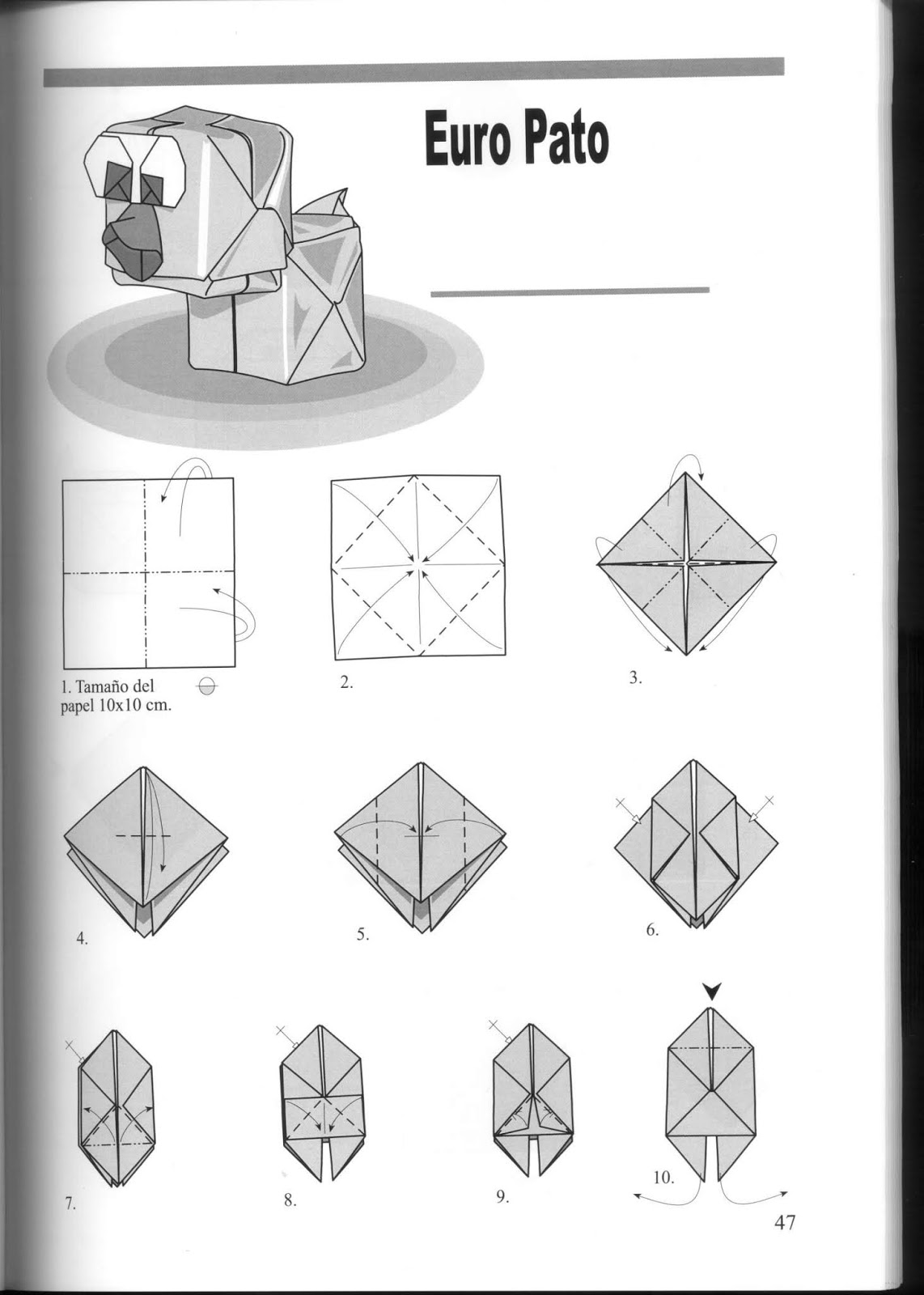 Origami Cartoon 4 Original - Ruby Book Origami