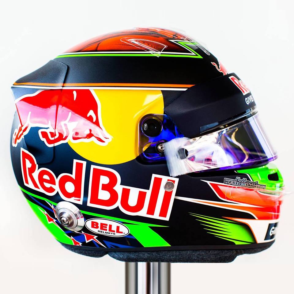 Racing Helmets Garage: Bell HP7 B.Hartley 2017 by Helmart Design