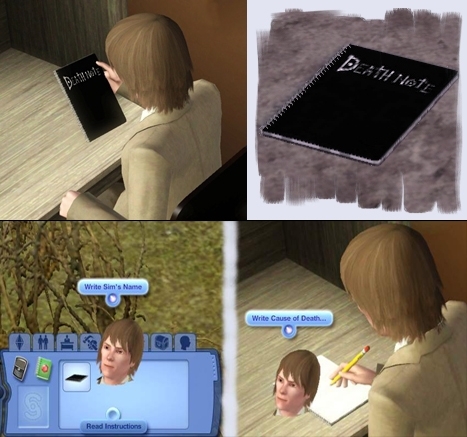 Detonate Sims ♦ ³: Mod Death Note (Funciona de Verdade)