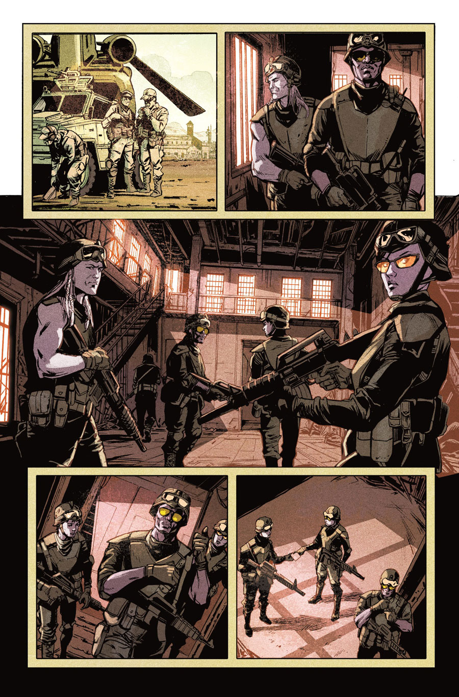 Excellent use of colors in comics : r/comicbooks