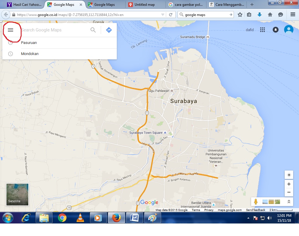 Cara menggambar peta atau polygon dengan google maps | Kumpulan Program ...