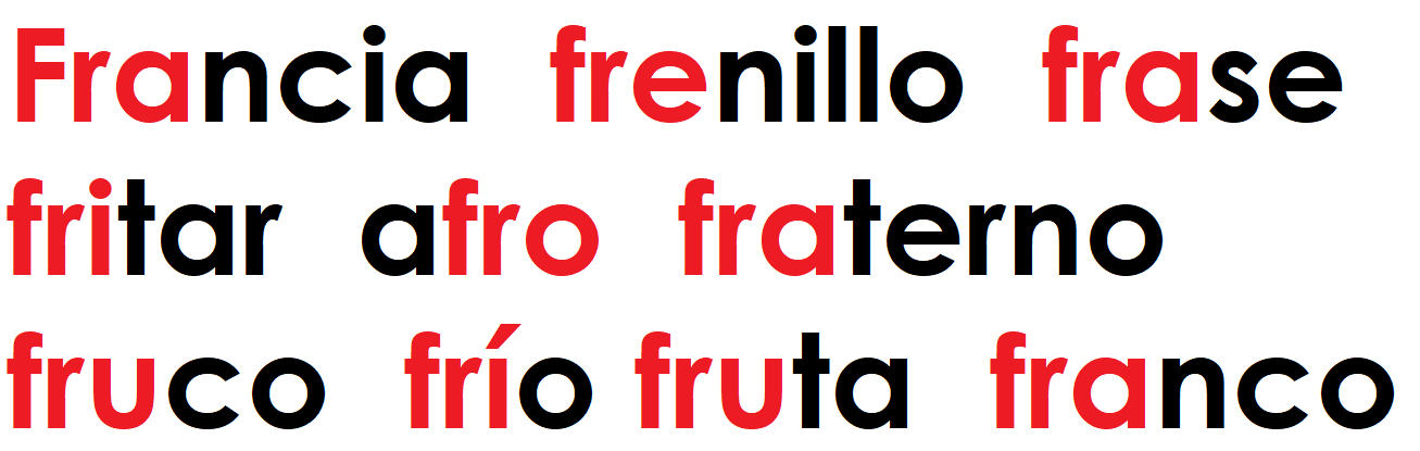 MI GRADO PRIMERO: La combinación Fr