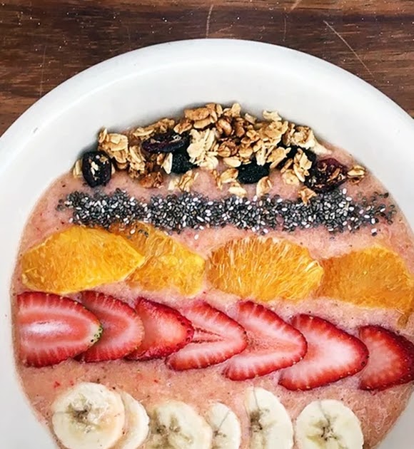 Smoothie Bowl De Frutos Rojos Receta | Recetas De Cocina - En La Olla