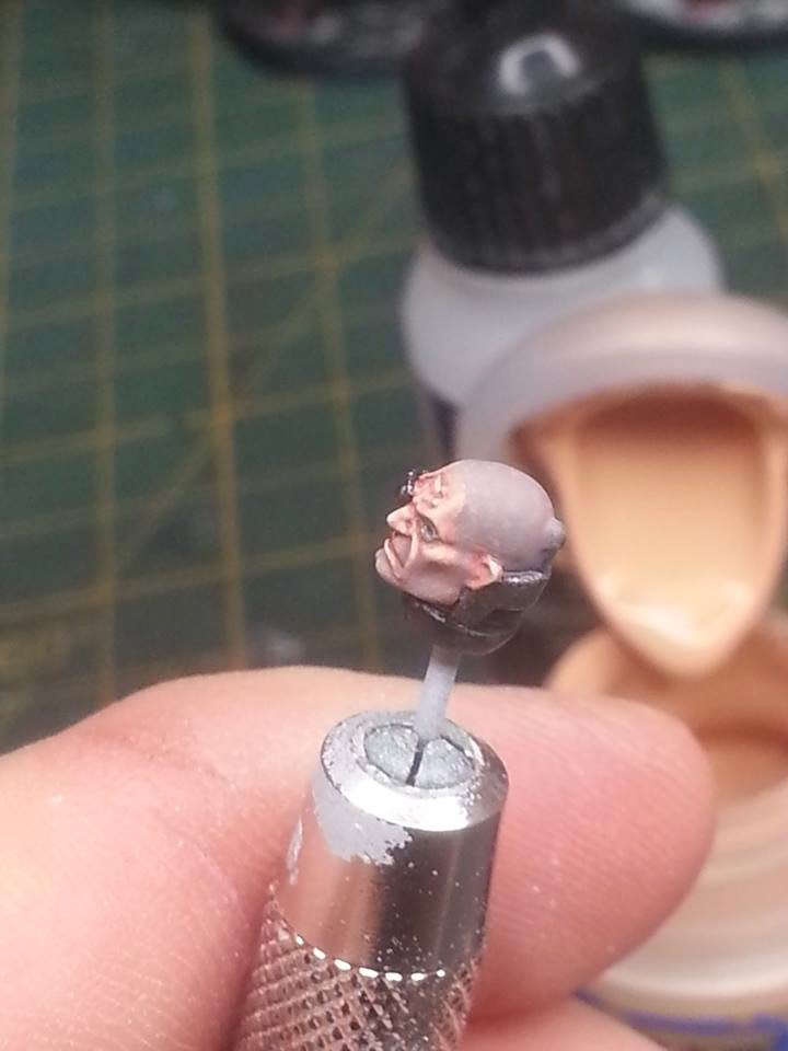 Tutorial - Painting Stubble - Bloody Dice