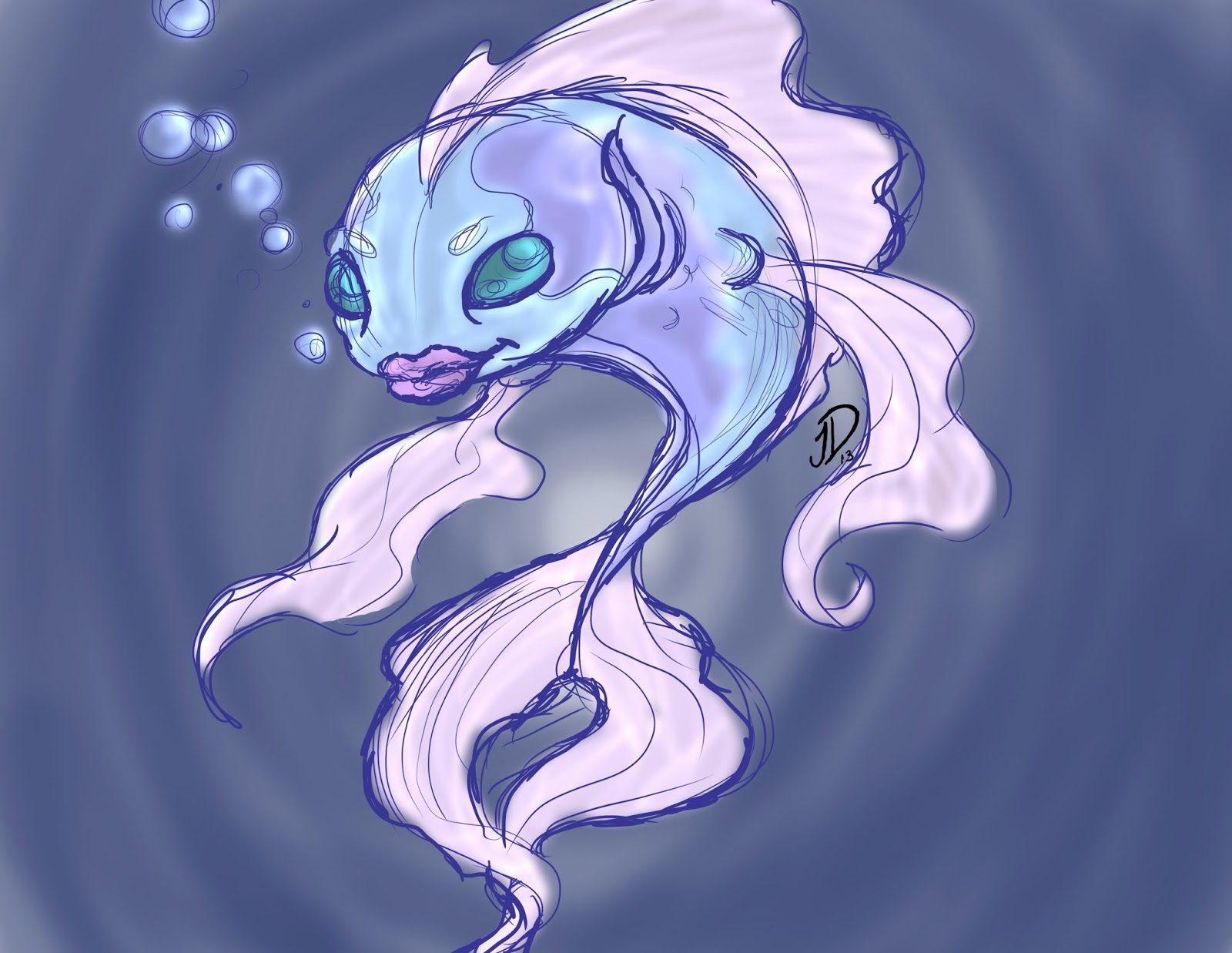 JMDunn Art and Animation: Scribble Fish!!!!