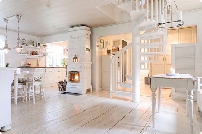 På Selmas gata - en blogg om hem & inredning: Ett litet rött hus med ...