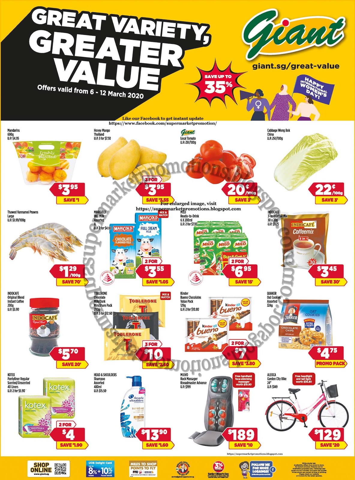 Giant Great Value Promotion 06 - 12 March 2020 ~ Supermarket Promotions