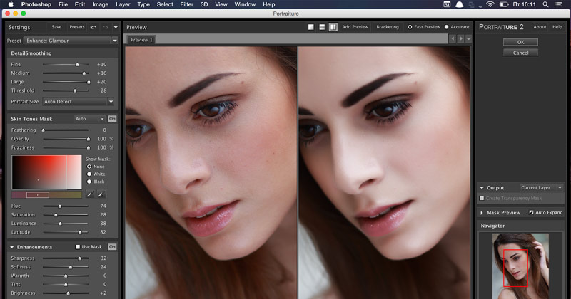 Imagenomic Portraiture 2 Plugin For Adobe Photoshop CC 32-bit and 64-bit