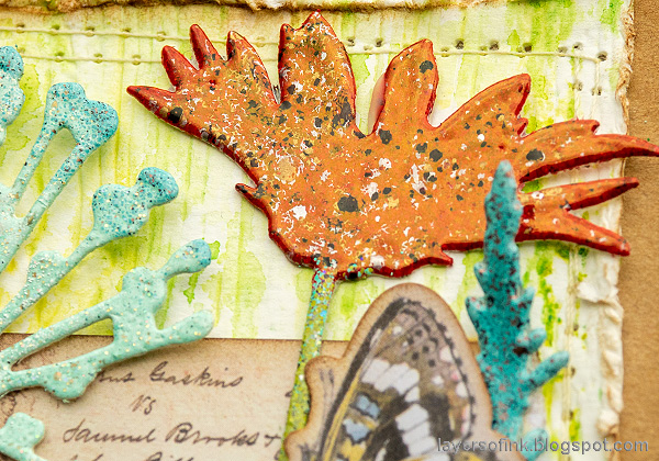 Layers of ink: Embossed Garden Tutorial