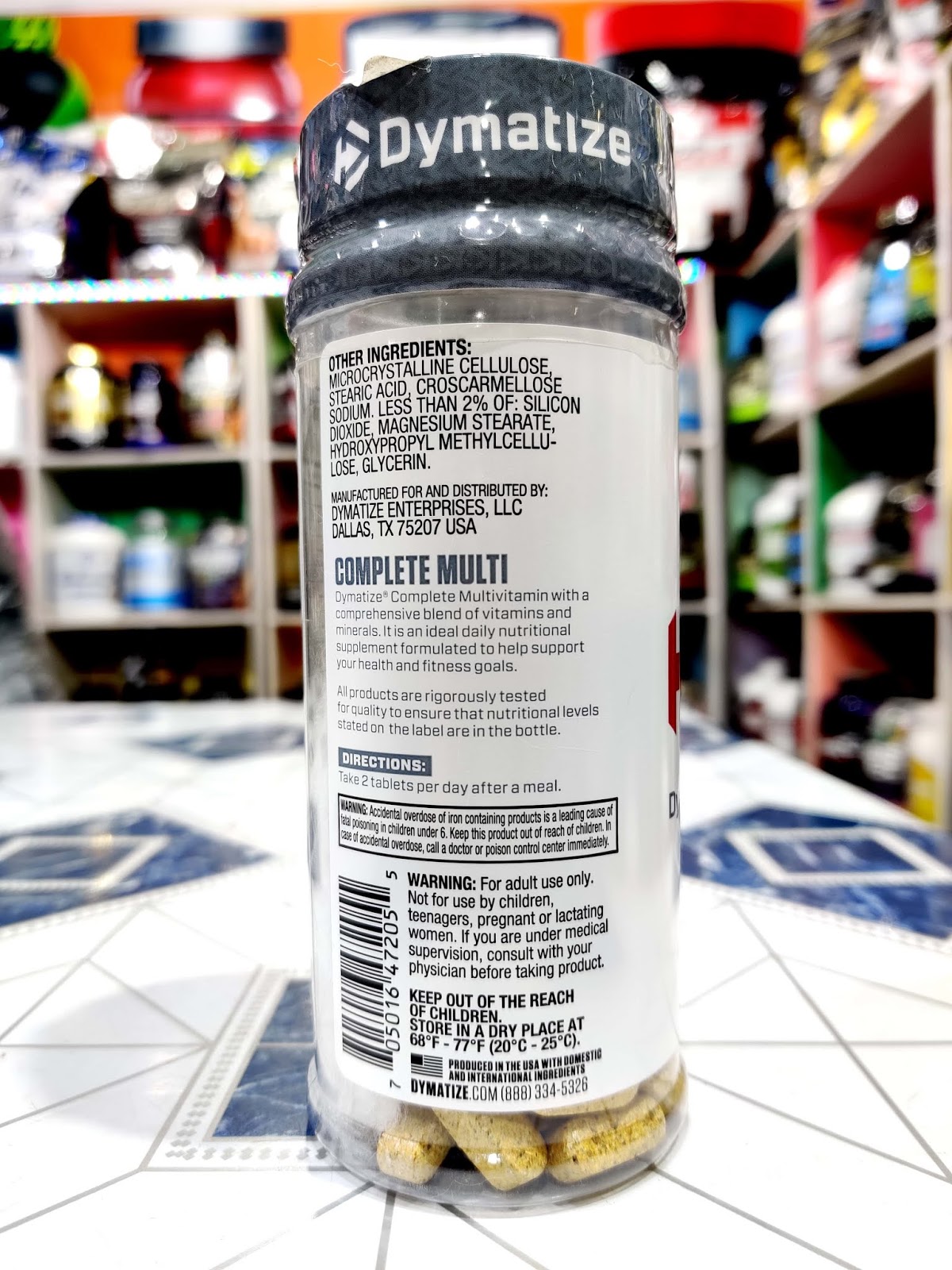 Dymatize Nutrition Complete Multi-Vitamin 60 Tablet - NCRFS