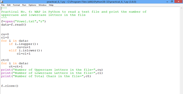 TGTPGTCS Practical No 6 WAP In Python To Read A Text File And Print TGTPGTCS Practical No 6 WAP In Python To Read A Text File And Print