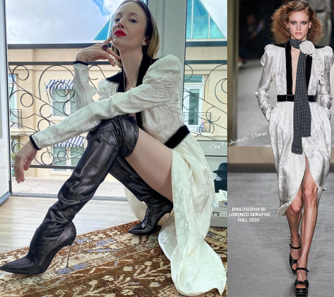 Instagram Style: Andrea Riseborough in Philosophy di Lorenzo Serafini ...