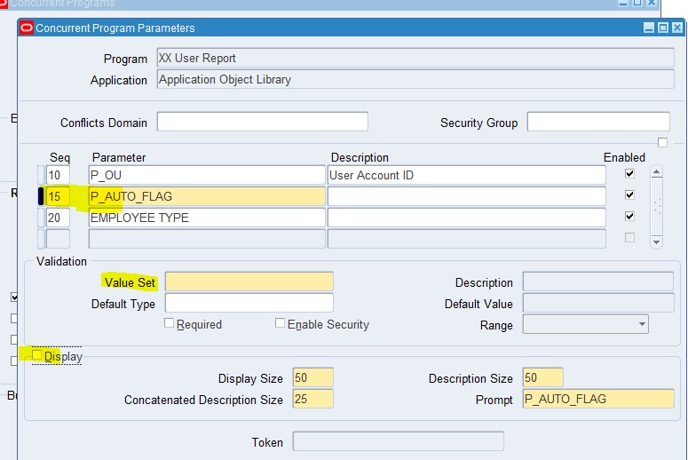 Oracle Application's Blog: How to enable a Parameter based on another ...