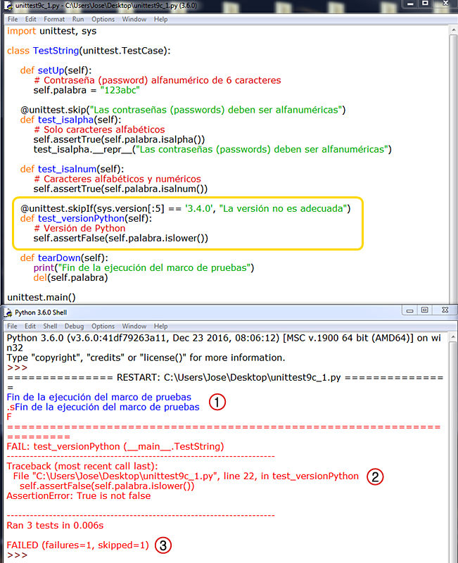 APRENDER A PROGRAMAR CON PYTHON: PRUEBAS UNITARIAS