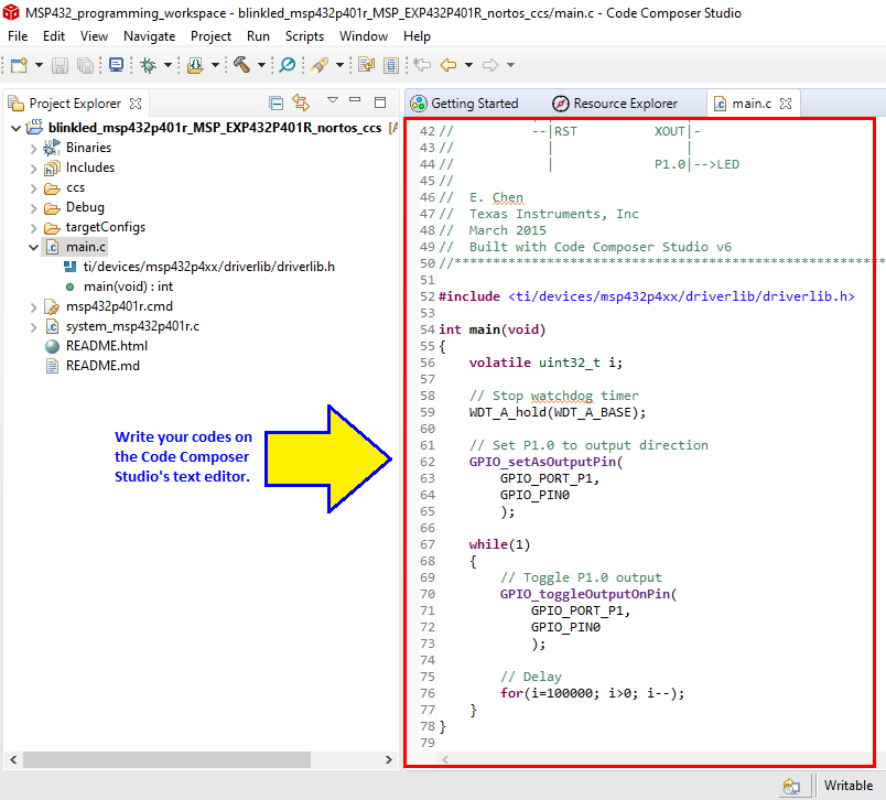 Code Composer (CoCo) Studio | Robotics University
