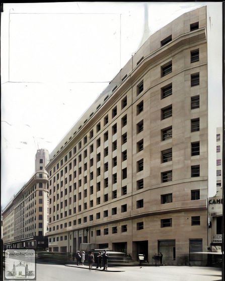 Edificio YPF, Av. Roque Sáenz Peña 777, s/f. | Fotos Antiguas de ...