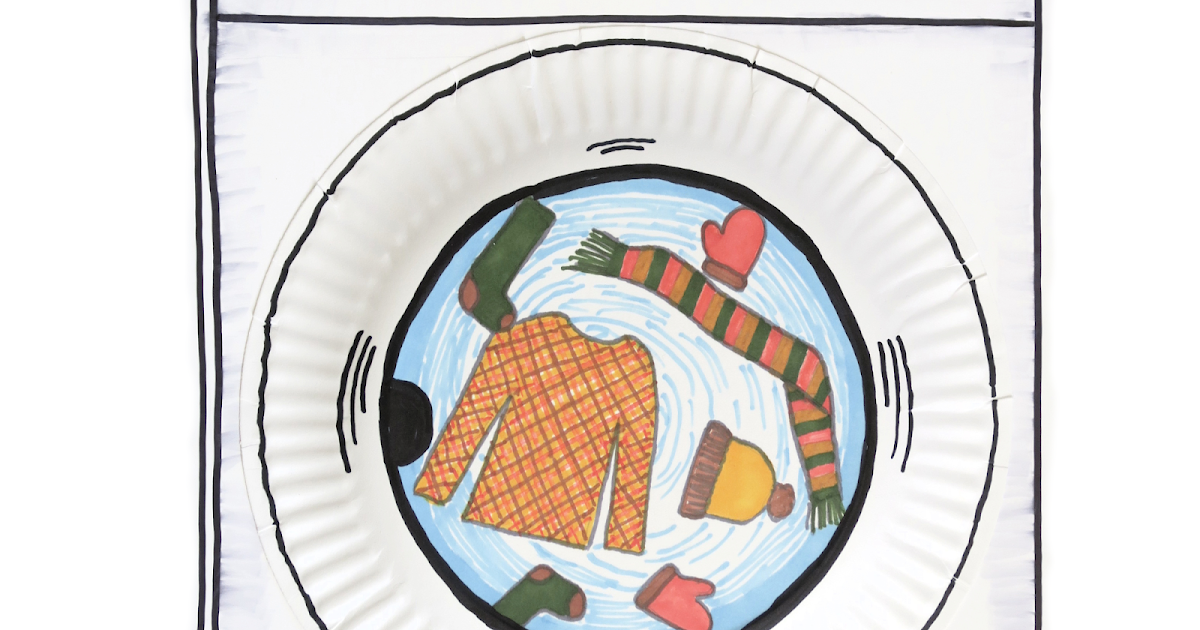 Cindy deRosier: My Creative Life: Paper Plate Washing Machine Craft