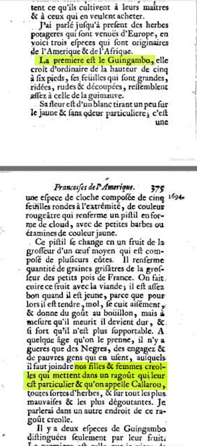 Bayou Teche Dispatches: On That Word "Gumbo": Okra, Sassafras, and ...