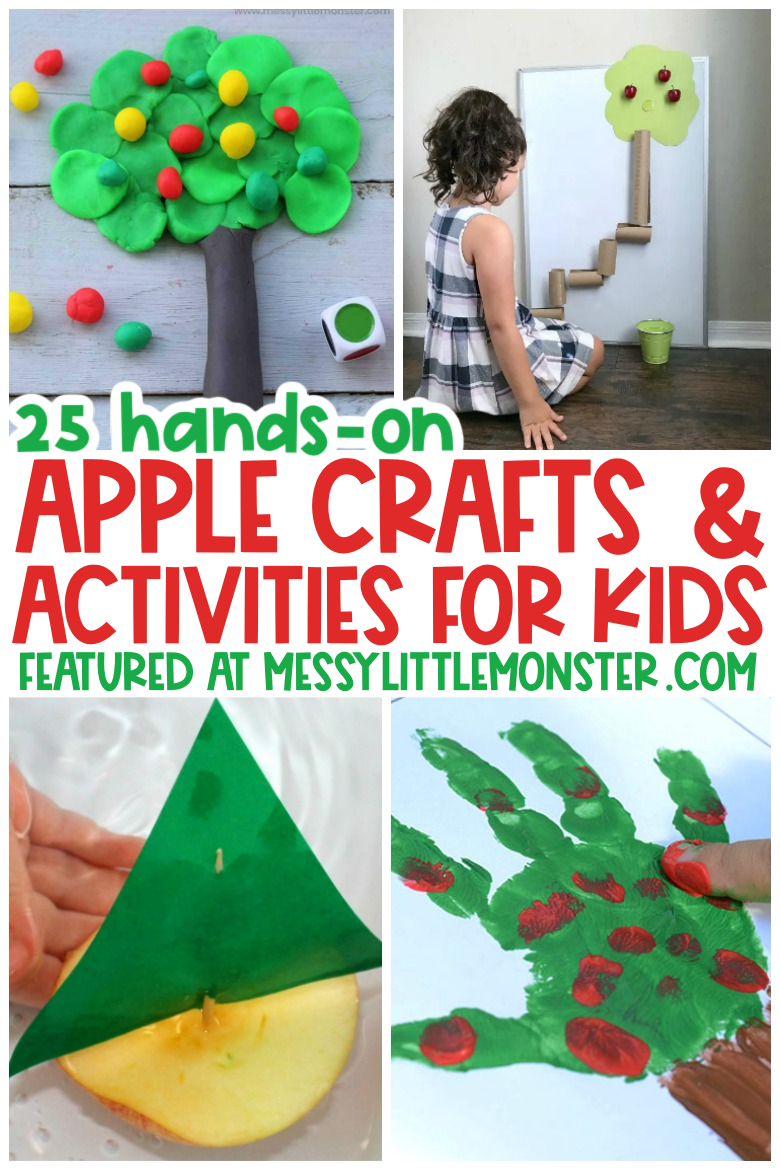 Awesome Apple Crafts and Activities - Messy Little Monster