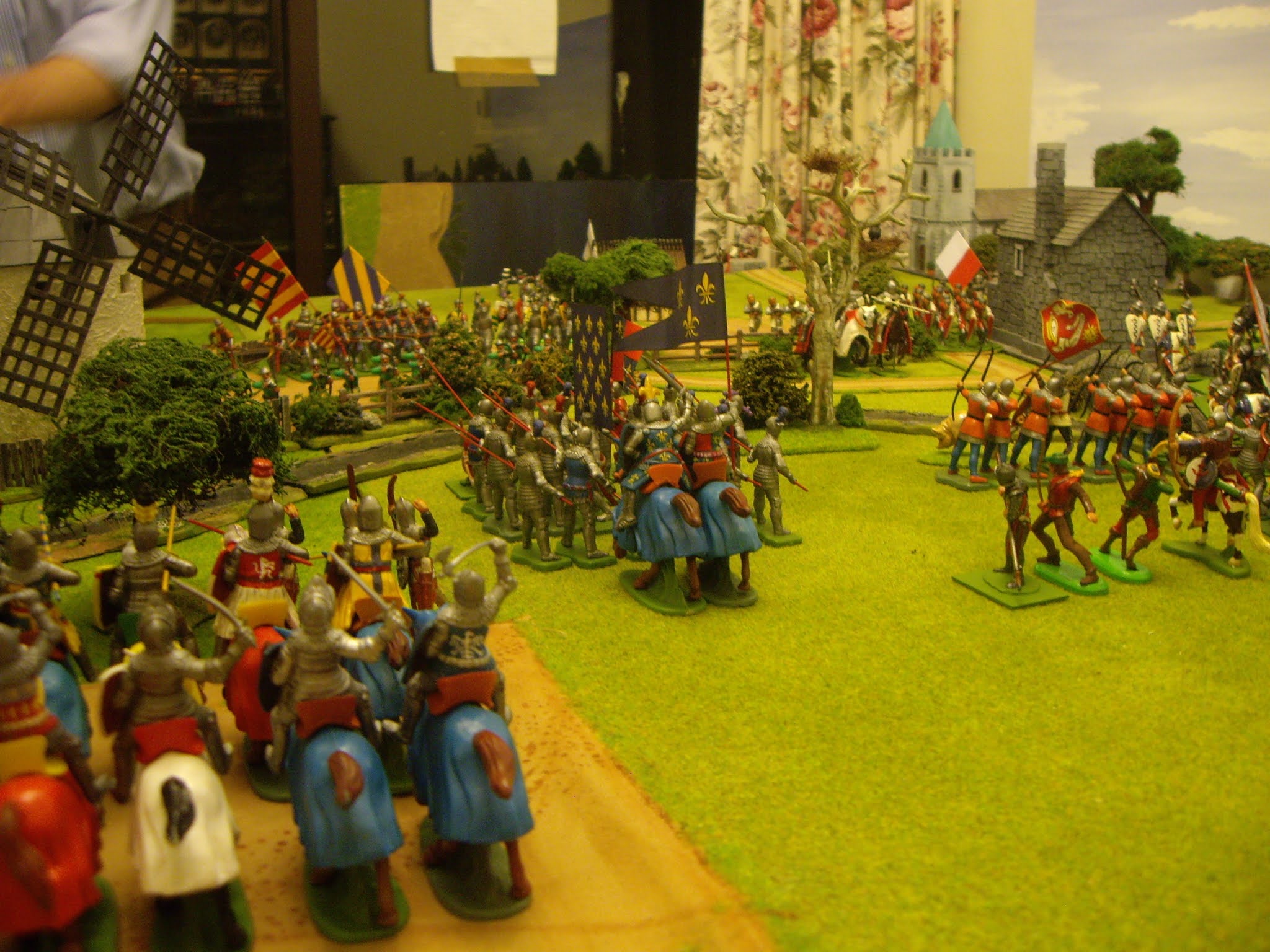 Wargaming with 54mm Toy Soldiers: MEDIEVAL WARGAME 54MM