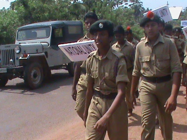 GOVT.HIGHER SECONDARY SCHOOL CHAYOTH: NCC