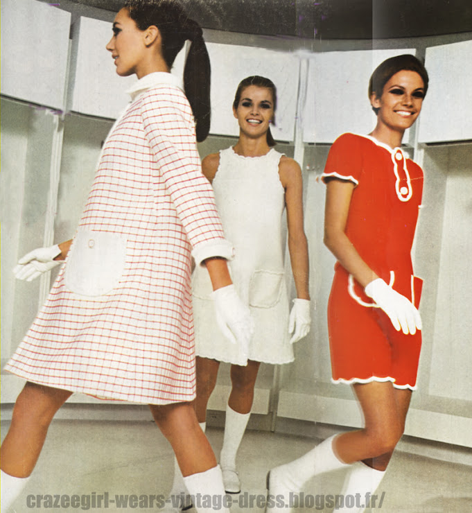 CrazeeGirl 's world !: Courrèges dress - 1967