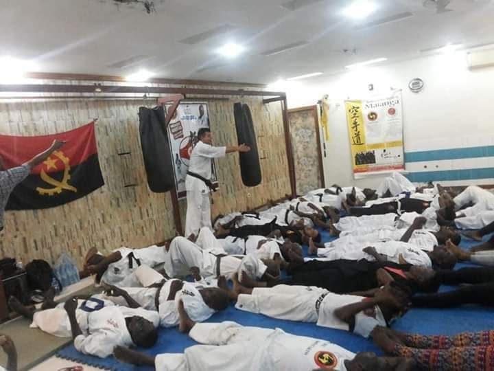 KYOKUSHIN SENSHI KARATE ANGOLA: Seminário em Angola