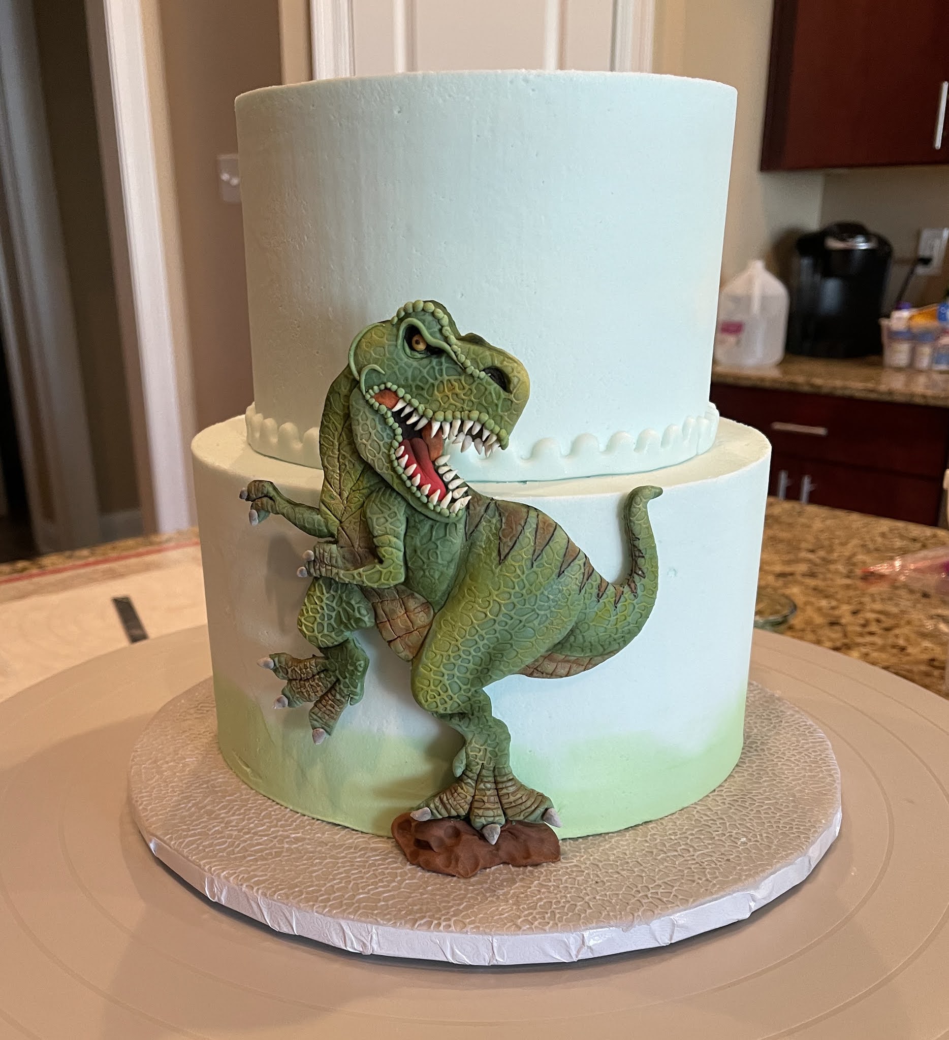 The Bake More: Toothy T-Rex Dinosaur Cake