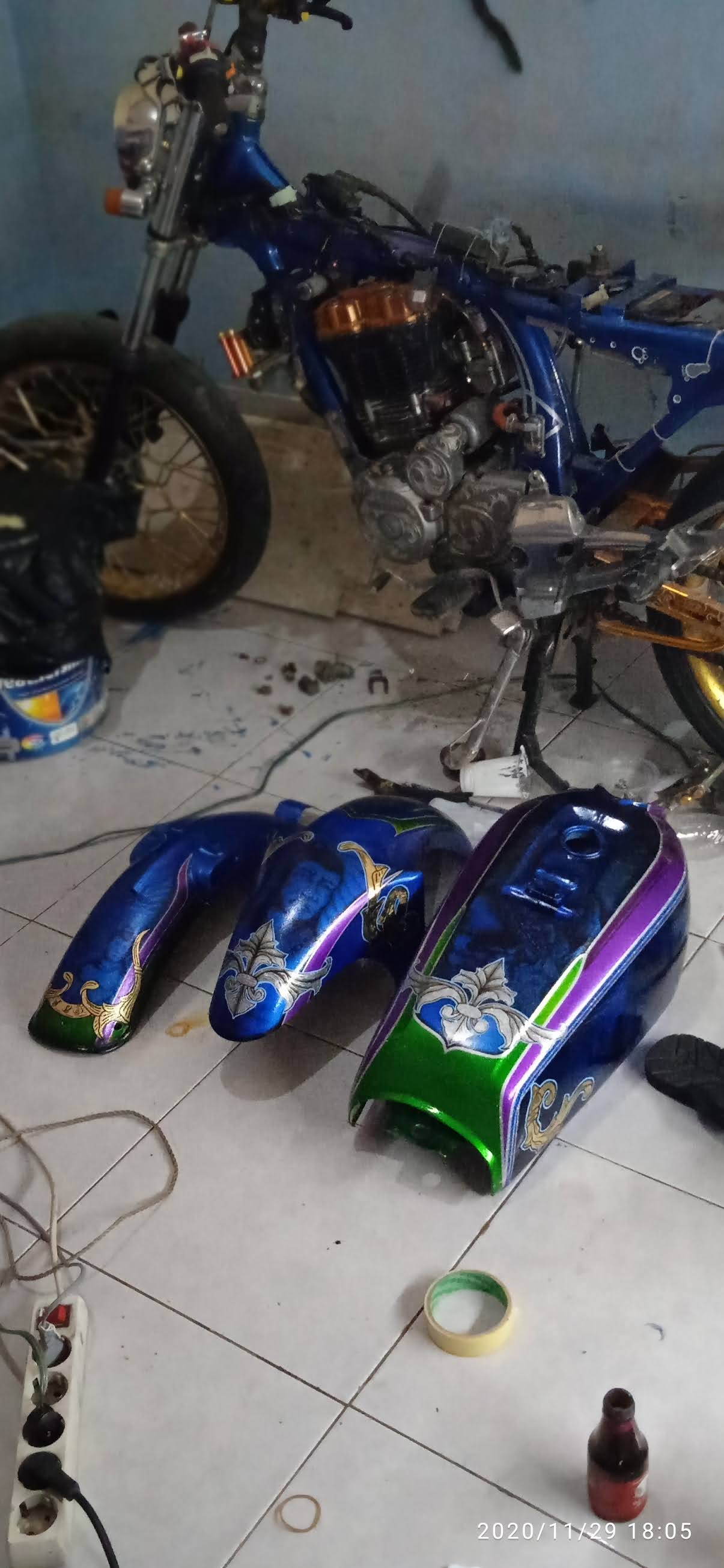 Jasa cat body motor