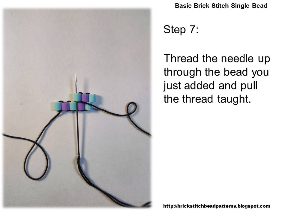 Brick Stitch Bead Patterns Journal: Basic Brick Stitch Single Bead ...