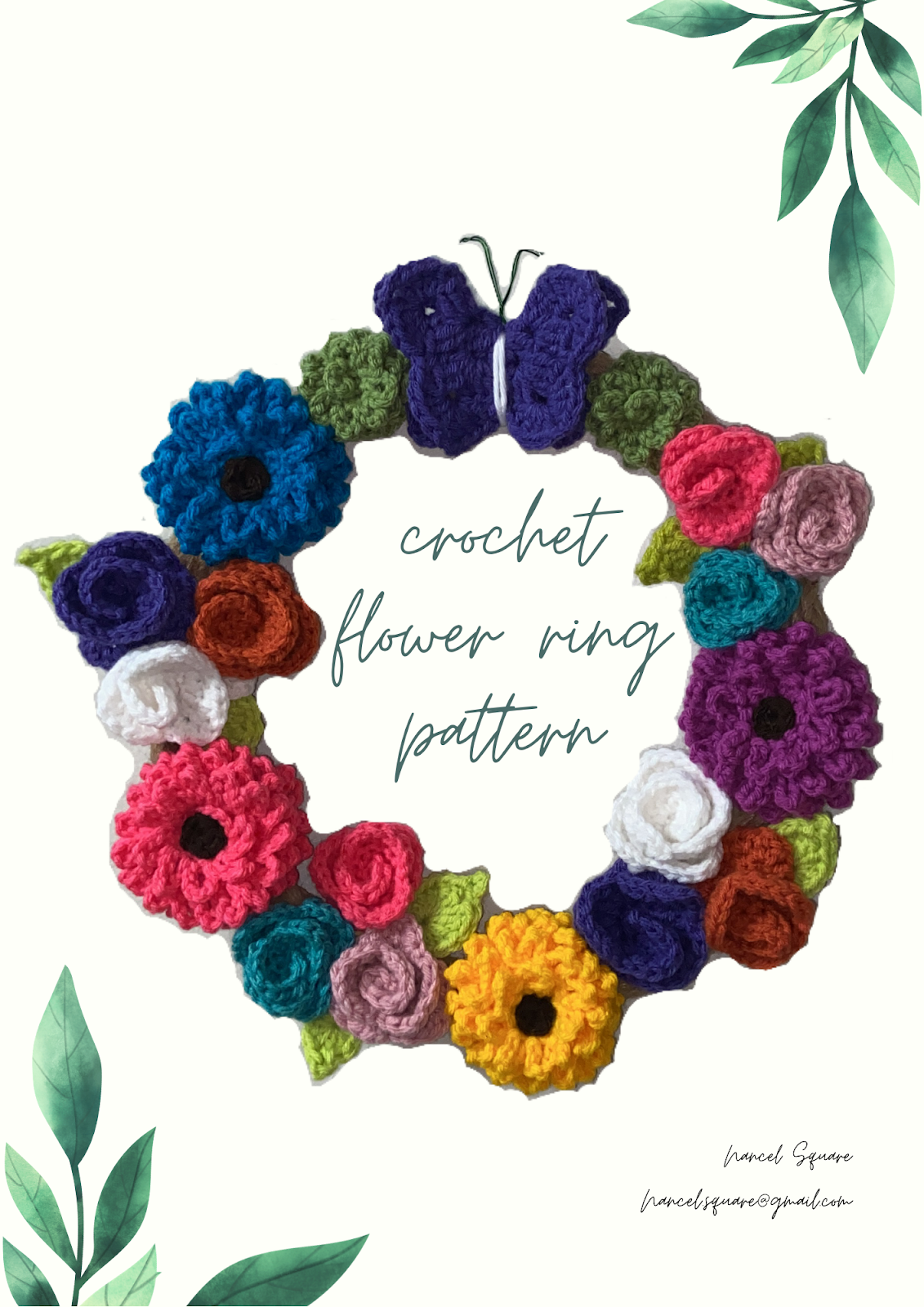 Crocheting with nancel_square: Crochet flower ring pattern