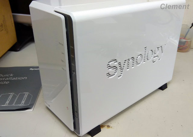 Mr. 克萊門: [開箱] Synology DS218j開箱與硬體安裝