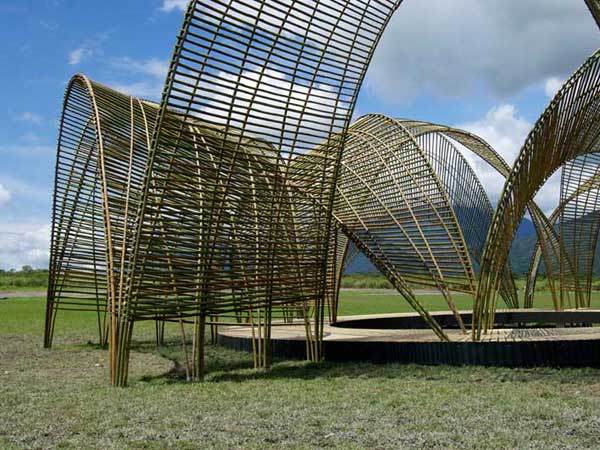 INDAGUA SAUCO: Pabellón efímero en in Hua Lien, Taiwan by Narchitects