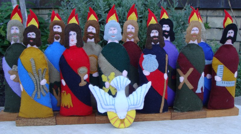 Under Her Starry Mantle: Religious Felt Dolls for the Atrium