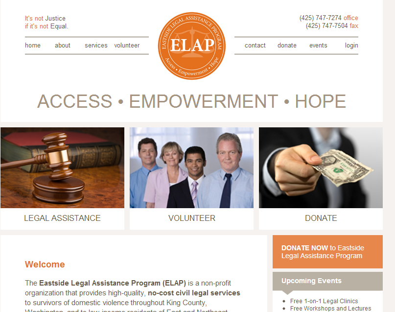 REWinn: QLSP Of The Week: Eastside Legal Assistance Program