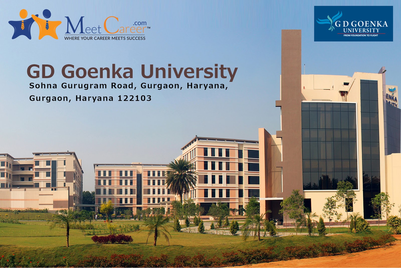 GD Goenka University in Gurugram - MeetCareer