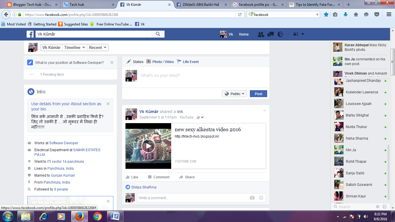 Identify Fake Facebook Account Easily step and free - TECH NEEDS