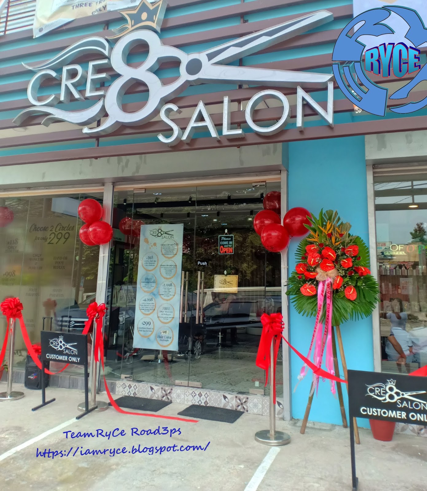TeamRyCe Road3ps: Cre8 Salon Cre8ing Happiness in Zabarte Quezon City ...