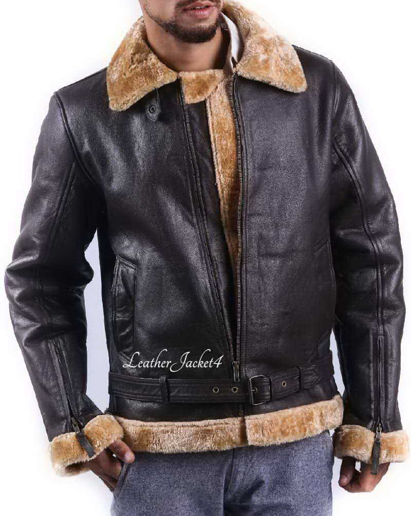 Sheepskin B-3 Bomber Jacket