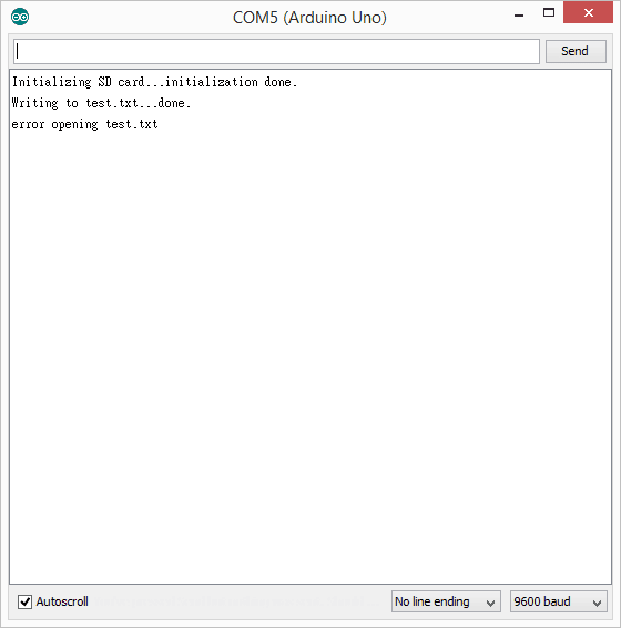 我的 Arduino 學習筆記: SD Card 模塊