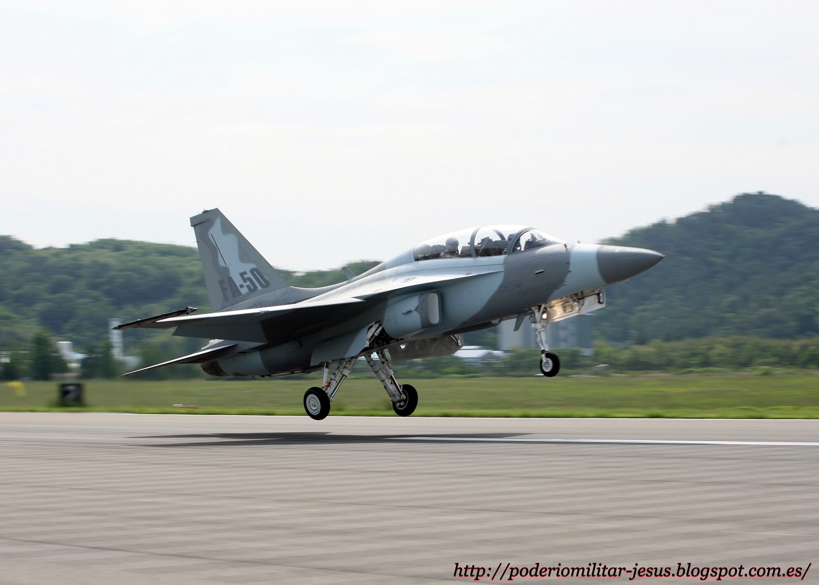 Prensa coreana anuncia avances en los FA-50 para Argentina.