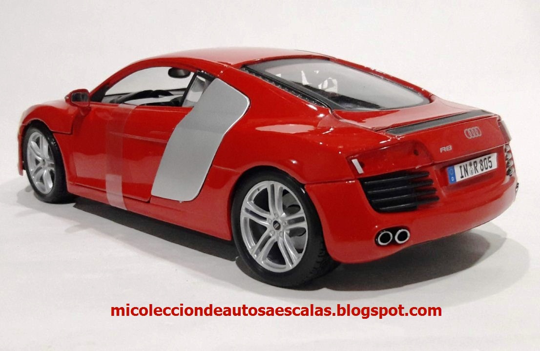Mi colección de autos a escala.: Audi R8 Maisto 1:18 Premier Edition.